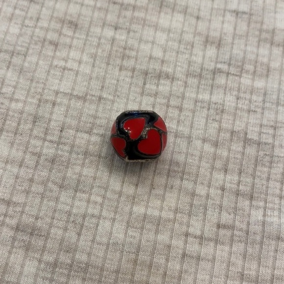 Pandora | Jewelry | Authentic Pandora Red Hot Love Charm | Poshmark
